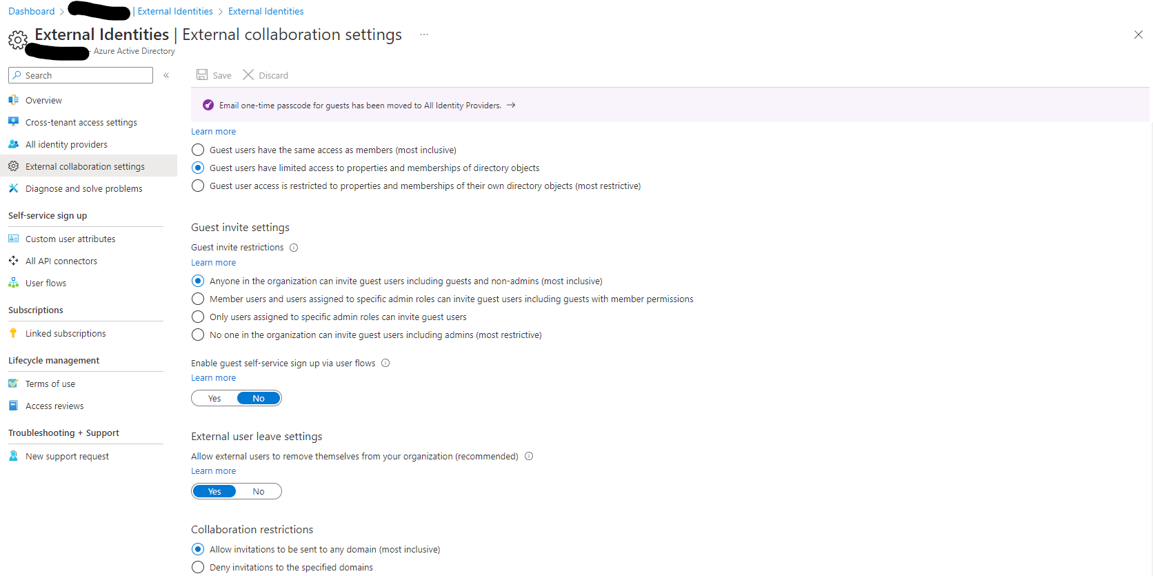 Unable to Publicly Share Sharepoint site with anyone/external Users - Microsoft Q&A