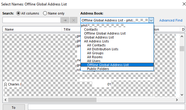 Why are there 2 different Offline Global Address Lists in our Outlook ...