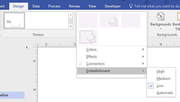 How to change the theme colors in Visio 2016 - Microsoft Q&A