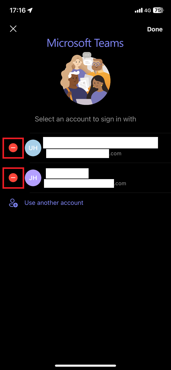 How Could i delete previous account logins from Teams - Microsoft Q&A