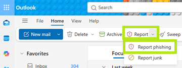 Phishing Option No Longer Shown - Microsoft Q&A