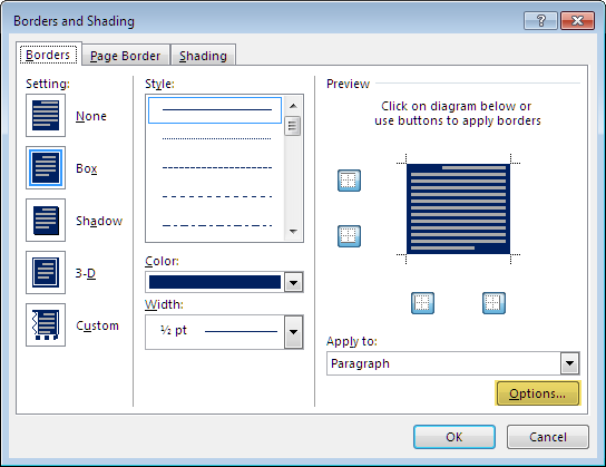 Microsoft Word: Floating header boxes - Microsoft Q&A