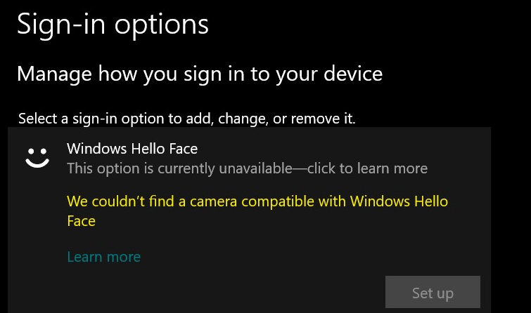 how to turn on facial recognition in windows 11 in my laptop ...