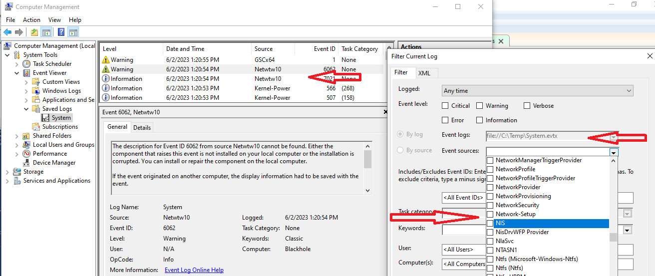 Get-Winevent FilterHashtable not finding ProviderName. What am I doing wrong? - Microsoft Q&A