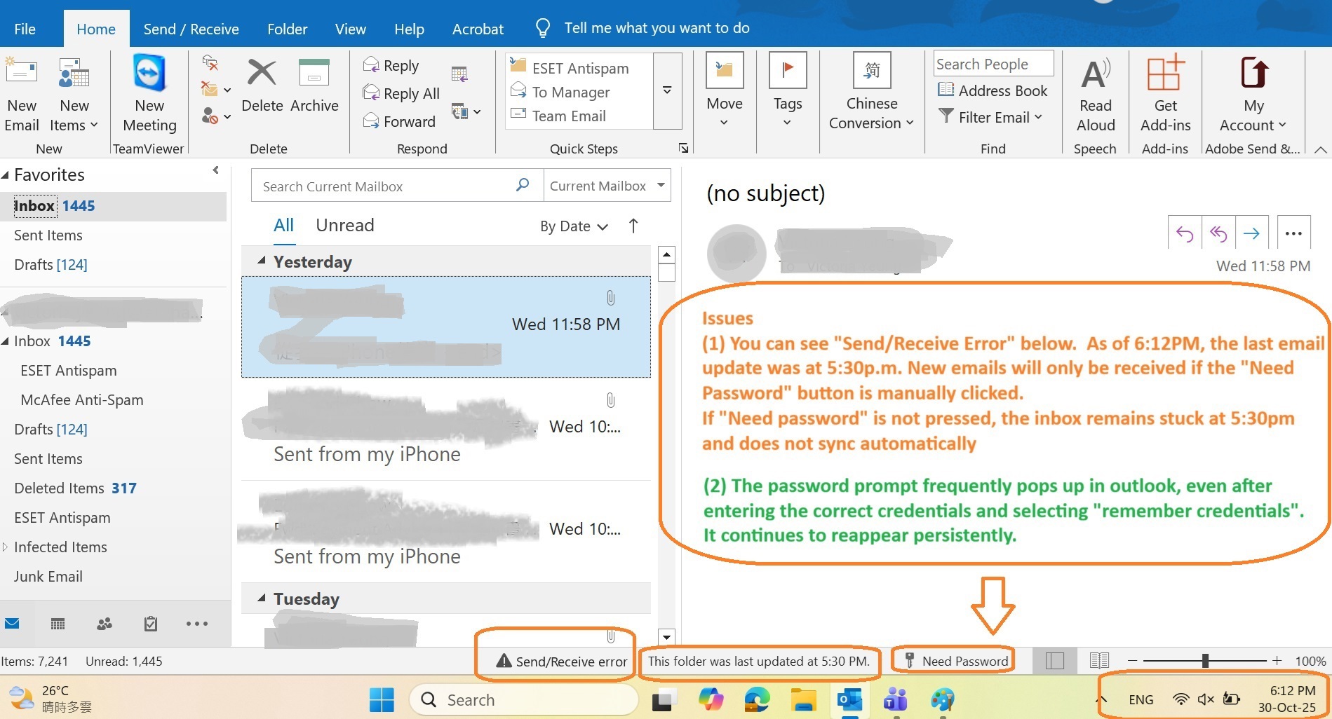 Persistent Exchange Account Connectivity Issues in Outlook 2016/2019 - Microsoft Q&A