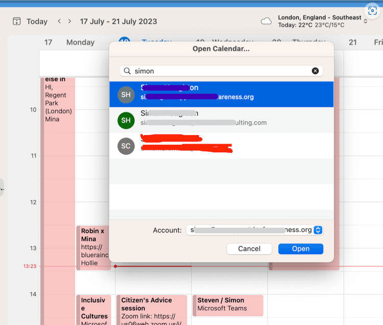 Outlook for Mac - my imap email account calendar is not displaying ...