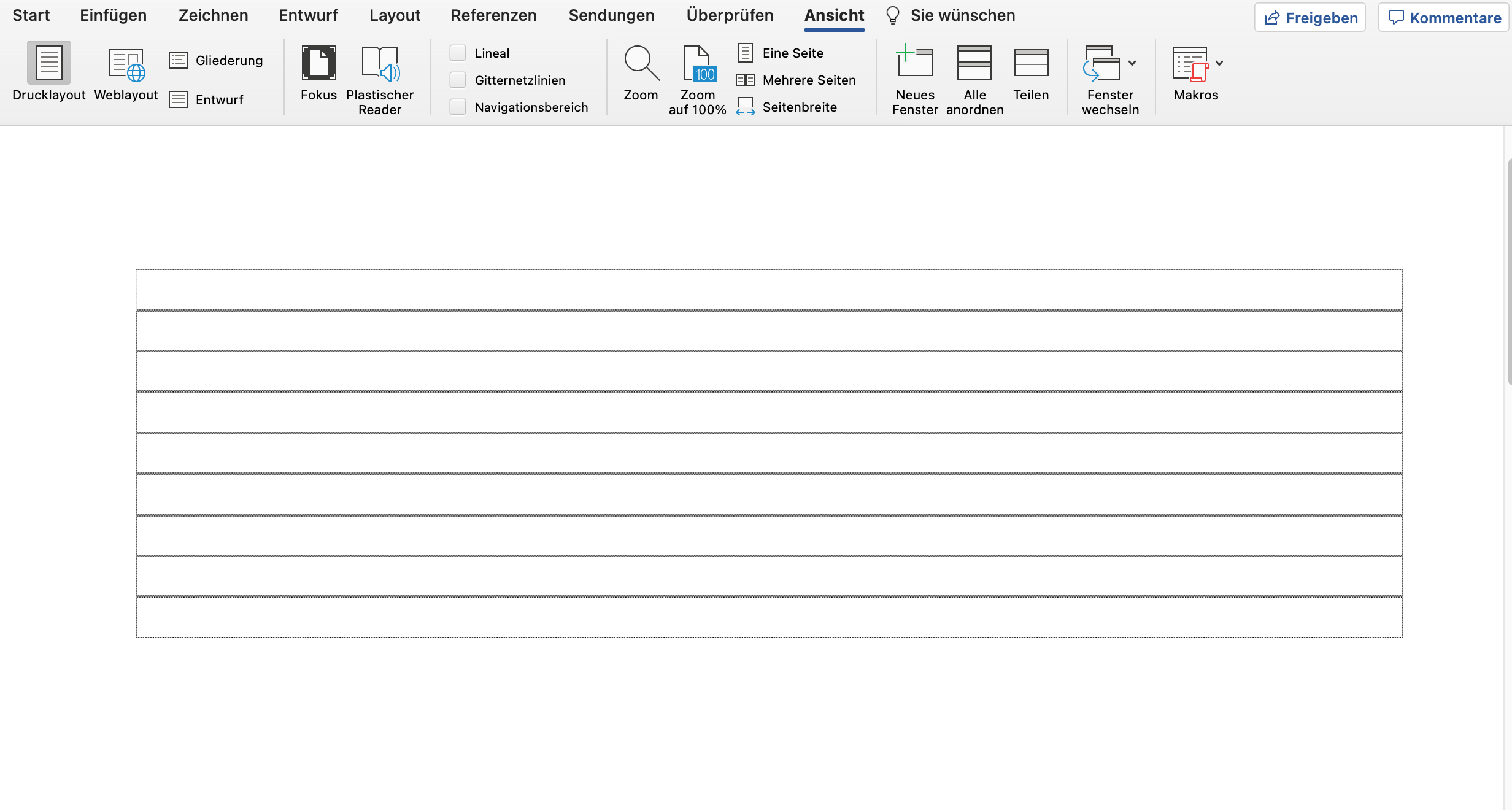 Linien im Word-Dokument, die nicht entfernbar sind - Microsoft Q&A