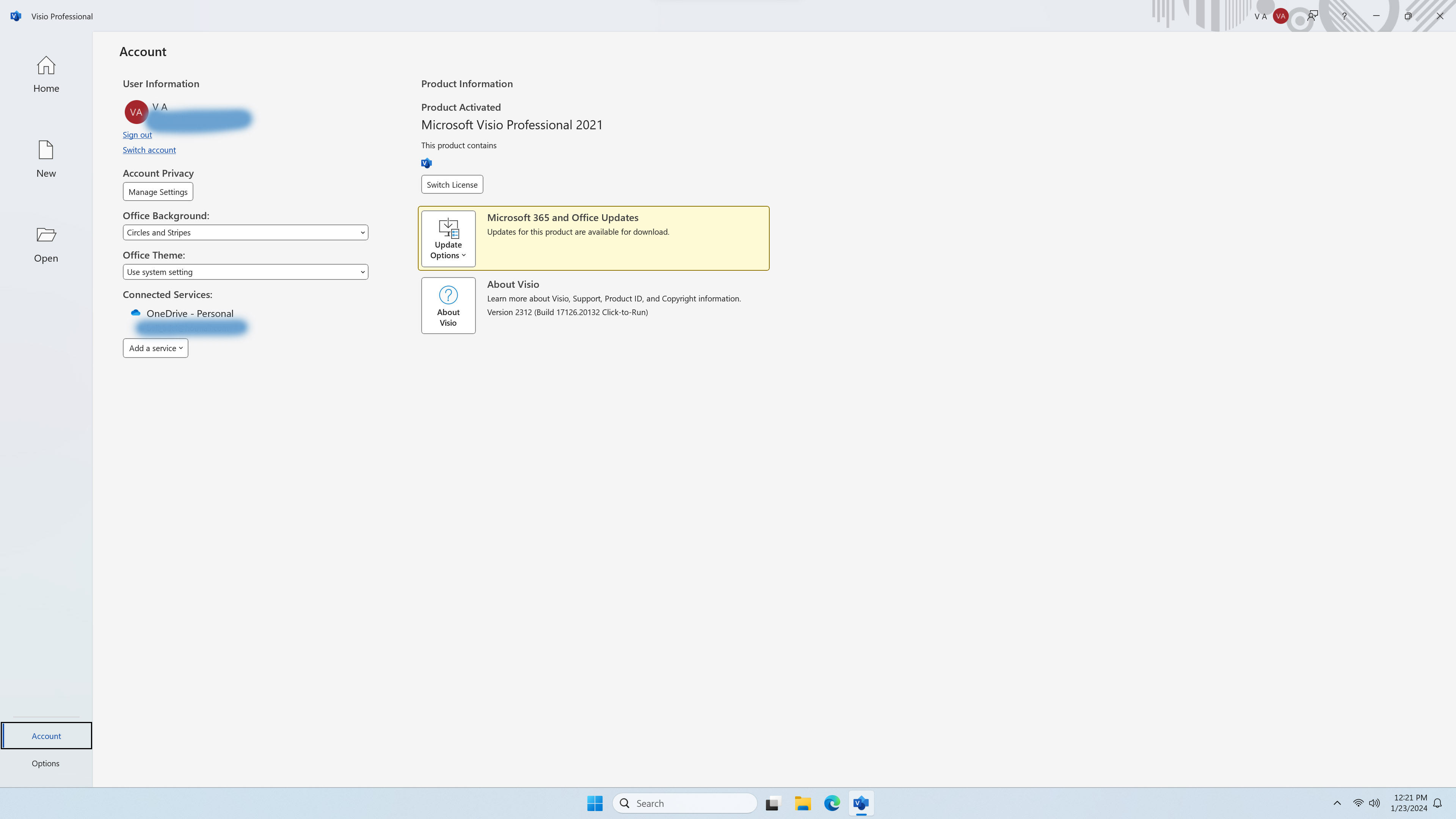 Visio Shape Styles inactive (Variant Styles and Theme Styles). Any ...