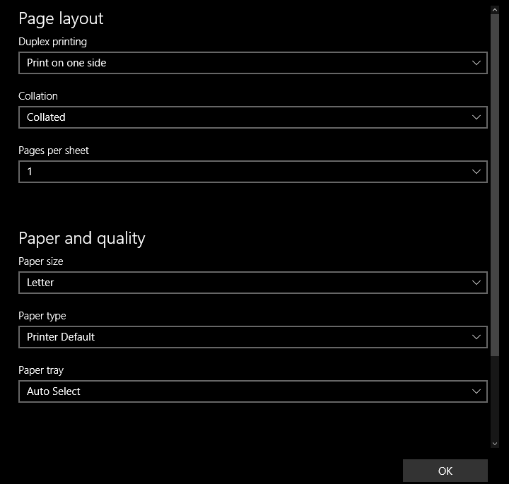 How to print image larger and adjust layout? Windows 10 - Microsoft Q&A