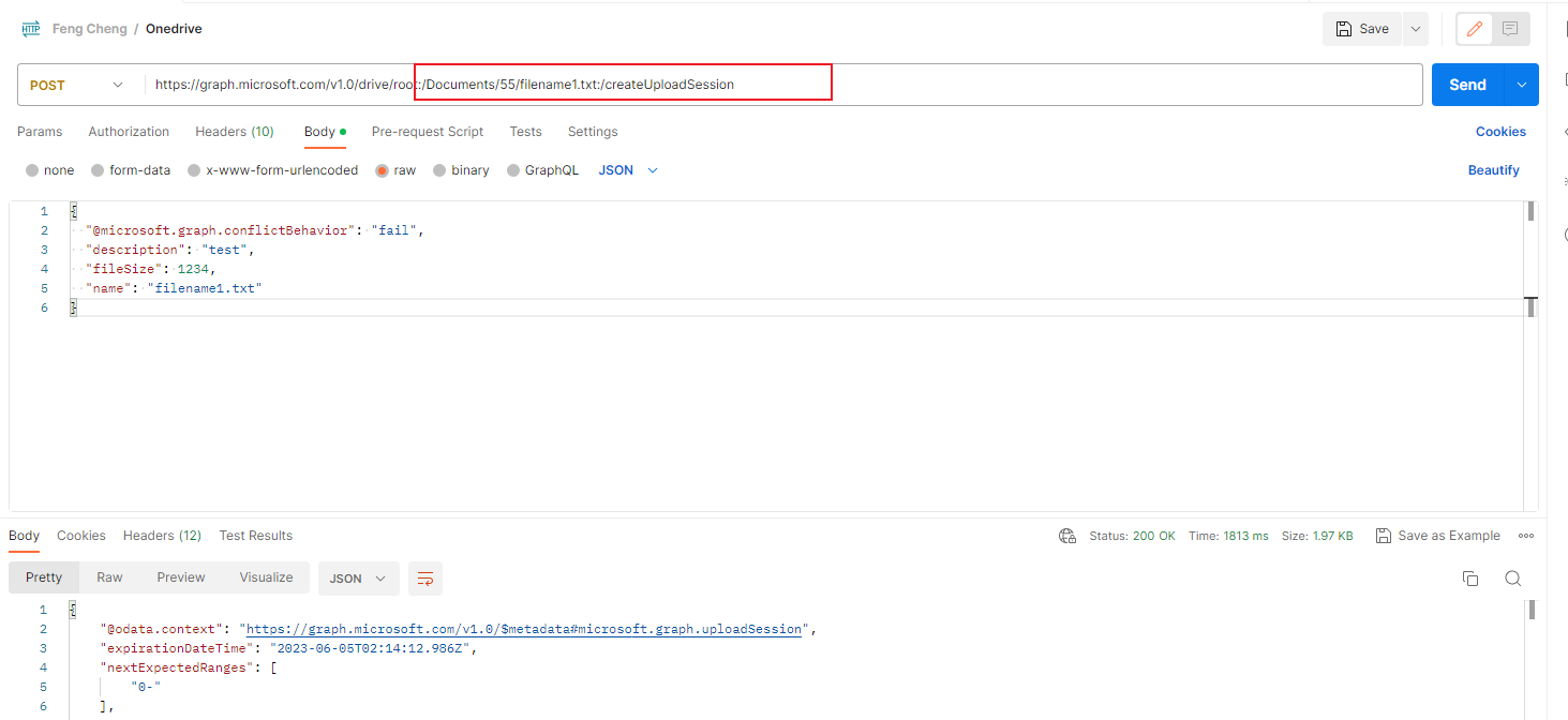 Cannot create an upload session on a folder - Microsoft Q&A Cannot create an upload session on a folder - Microsoft Q&A