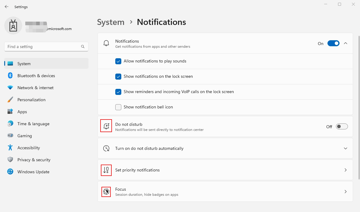 Can't Find option to Display New Mail Icon on Taskbar? - Microsoft Q&A