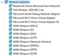 Ethernet menu item in Settings under Network & Internet is missing ...