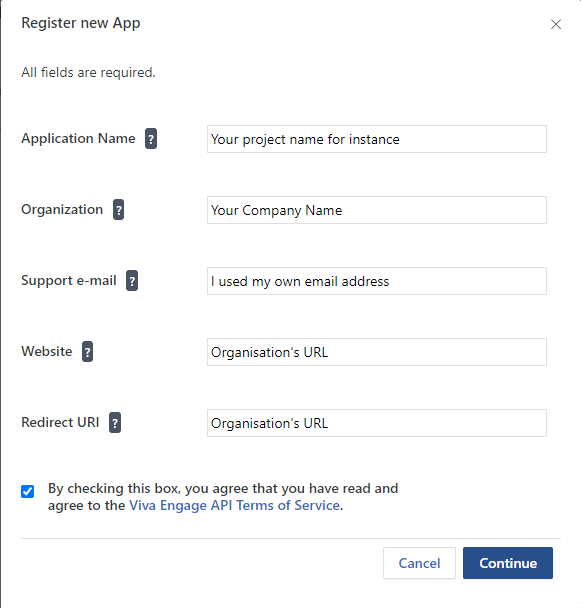 Yammer Network Data Api 401 Error Unauthorised Microsoft Qanda
