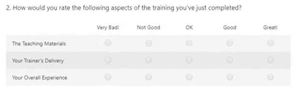 Likert questions in Microsoft Forms, when duplicating the form ...
