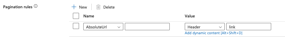 ADF - Pagination with Headers not working correctly - Microsoft Q&A ADF - Pagination with Headers not working correctly - Microsoft Q&A