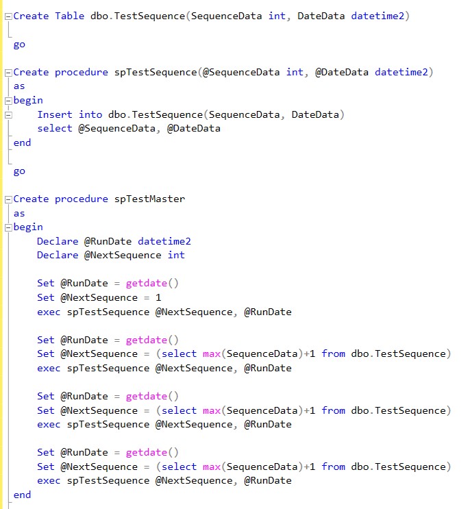 Execute stored procedure sequentially inside another stored procedure ... Execute stored procedure sequentially inside another stored procedure ...