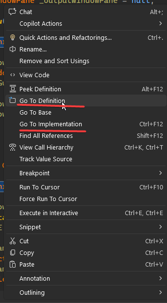 How to intercept Visual Studio 2026 "Go To Definition"/ "Go To ...