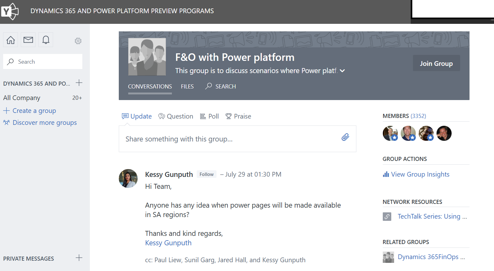 Not able to find my yammer communities in Viva Engage - Microsoft Q&A
