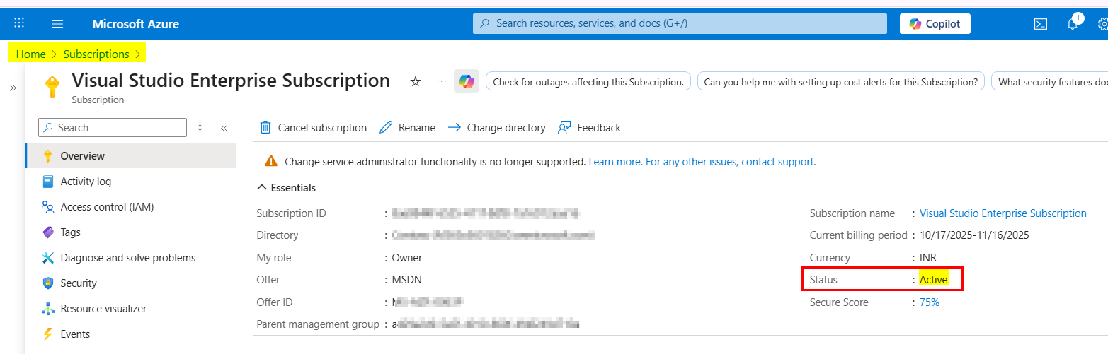 unable to login to azure portal getting error sign in failed ...