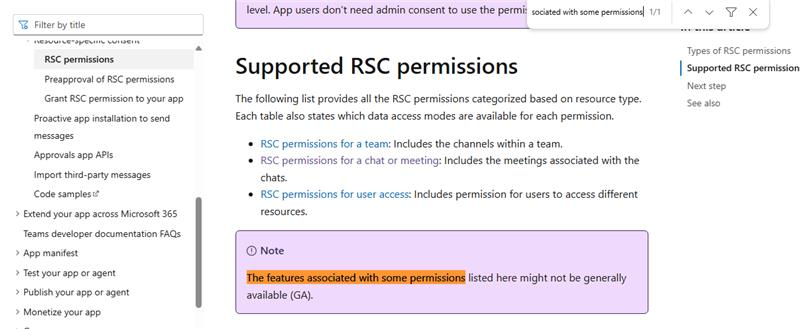 How to use RSC permission-OnlineMeetingActiveSpeaker.Read.Chat ...