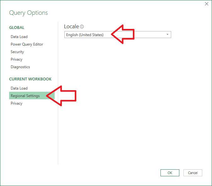 Power Query Error - Cannot change Format Type from ABC to 1.2 / 123 ...