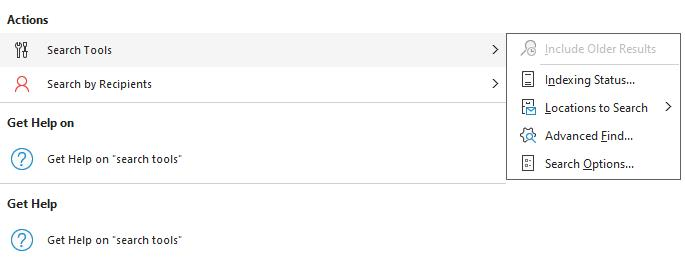 Outlook search is not working properly - Microsoft Q&A