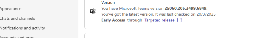Teams Chat sections keep disappearing, reverting to Pinned and Recent. - Microsoft Q&A