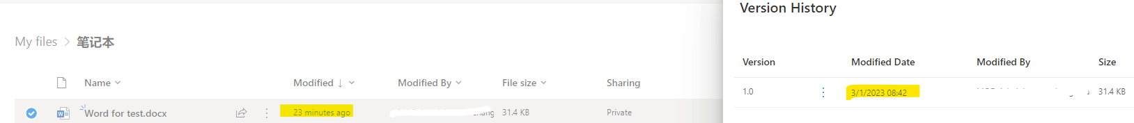 file timestamps reset when uploading to OneDrive! - Microsoft Q&A
