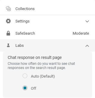 Bing search comes up with a blank page. - Microsoft Q&A