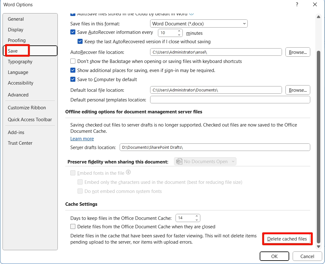 How can I stop Microsoft Word from refreshing a document with the ...