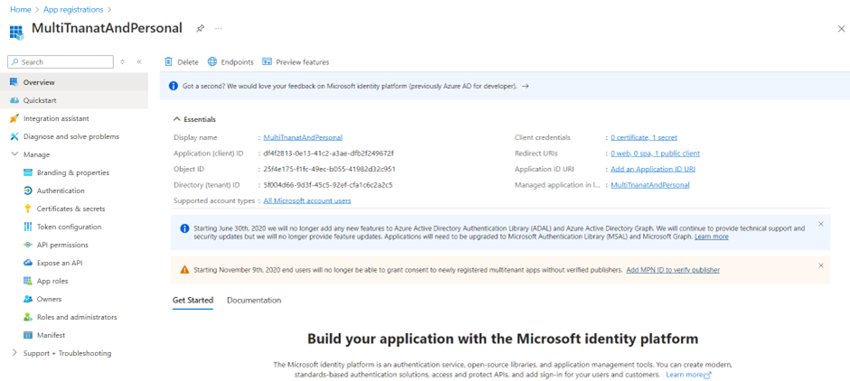 Building an app with Microsoft Graph API to enable cross-domain email ...