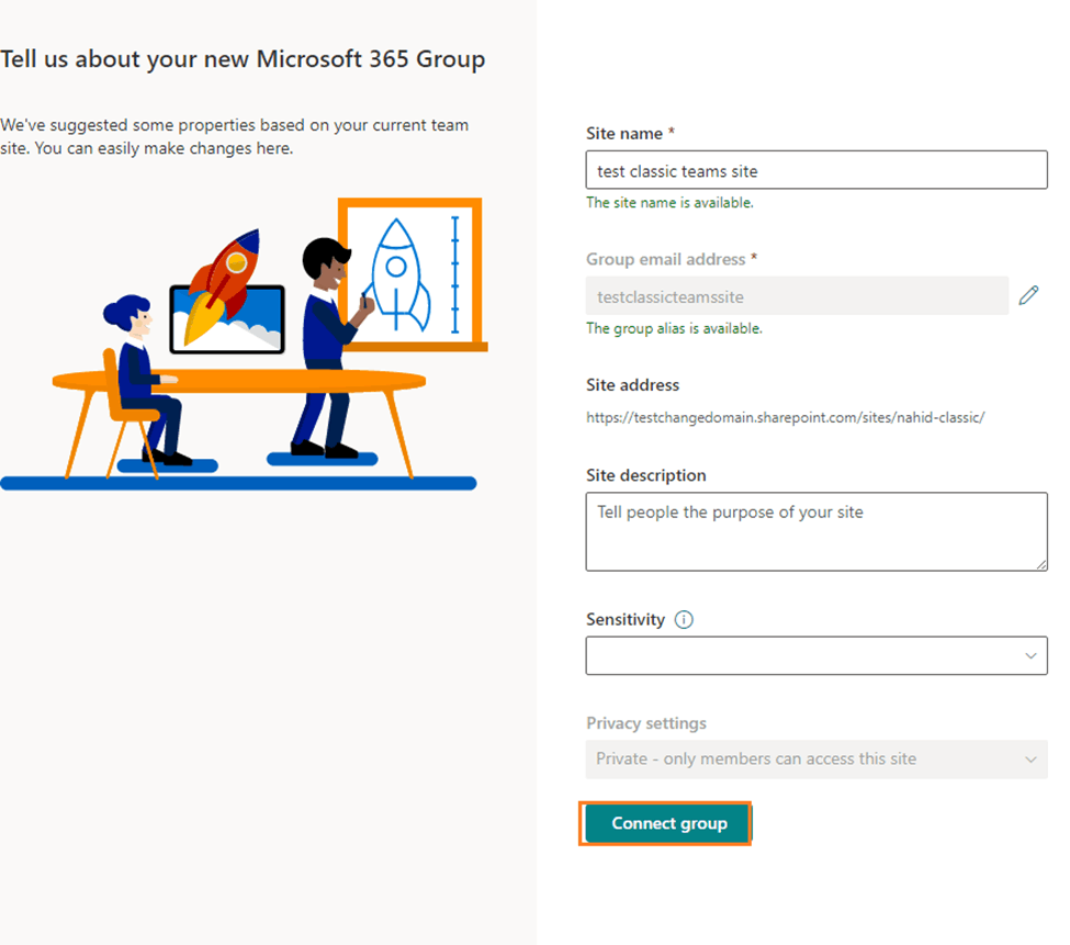 SharePoint change site to modern template - Microsoft Q&A