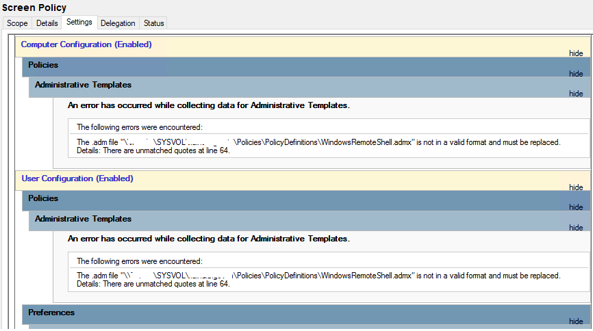 In My Ad Windows Server 2019 Group Policy Management Console I M