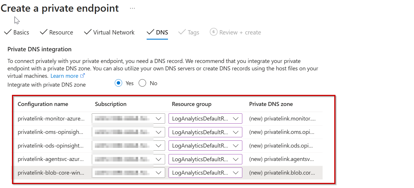 Enabling log ingest and log query via Private Endpoint - Microsoft Q&A
