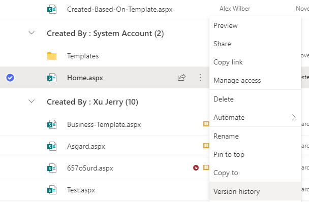 Sharepoint online site / homepage problems - Microsoft Q&A