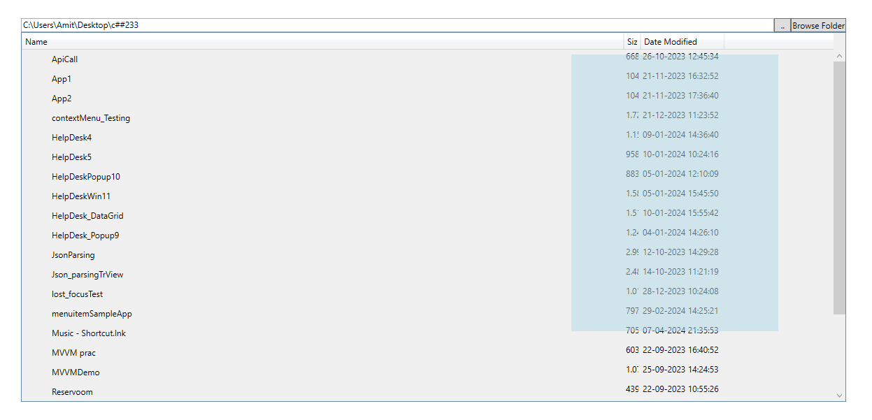 Selection using Selection Rectangle - Microsoft Q&A