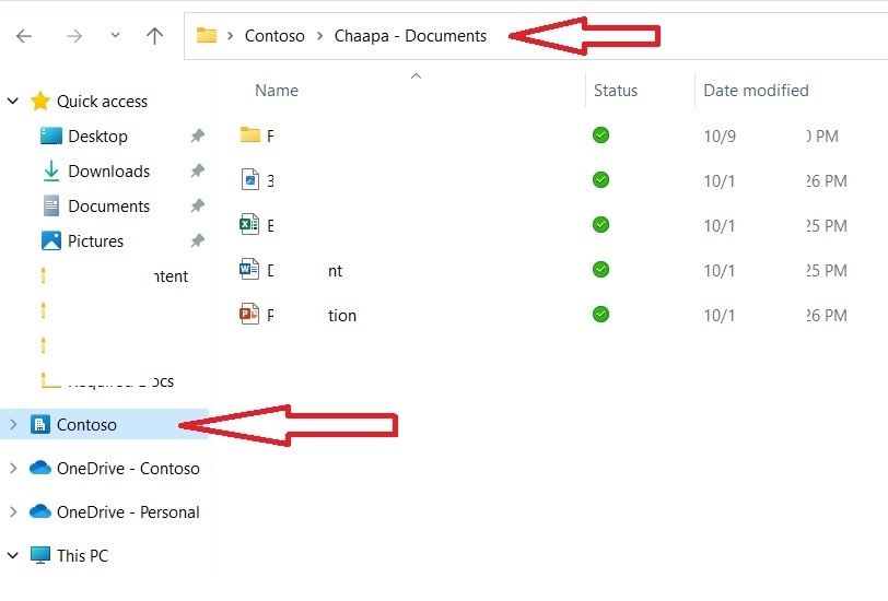 Synchronized files from SharePoint are not showing up in Windows File ...