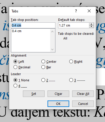 Problem aligning footnote indentation (first line and hanging) in Word ...