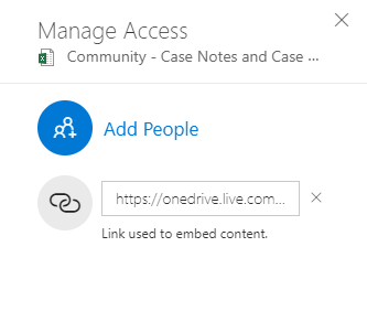 What does this 'people' symbol mean? In OneDrive. - Microsoft Q&A