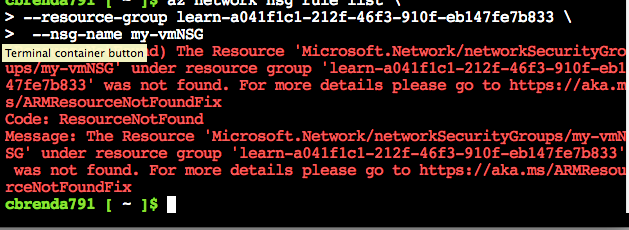 Azure Fundamentals Exercise - Configure network access - Microsoft Q&A