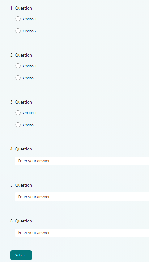 How do I add a text box on a question on a form but don't need it for ...