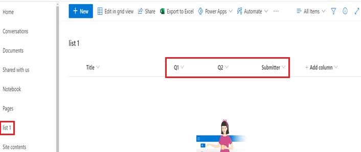 Power Automate Populating Microsoft Forms Data to a SharePoint List ...