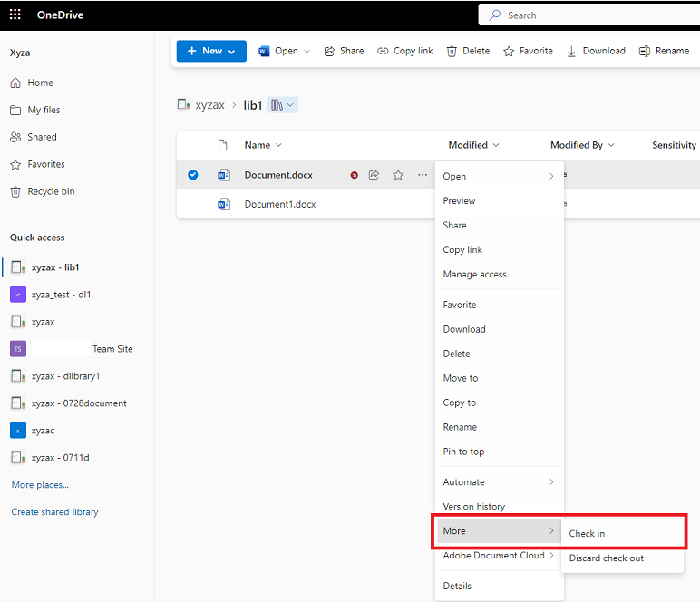 sharepoint 2016 - From our SPO tenant, i added couple of document ...