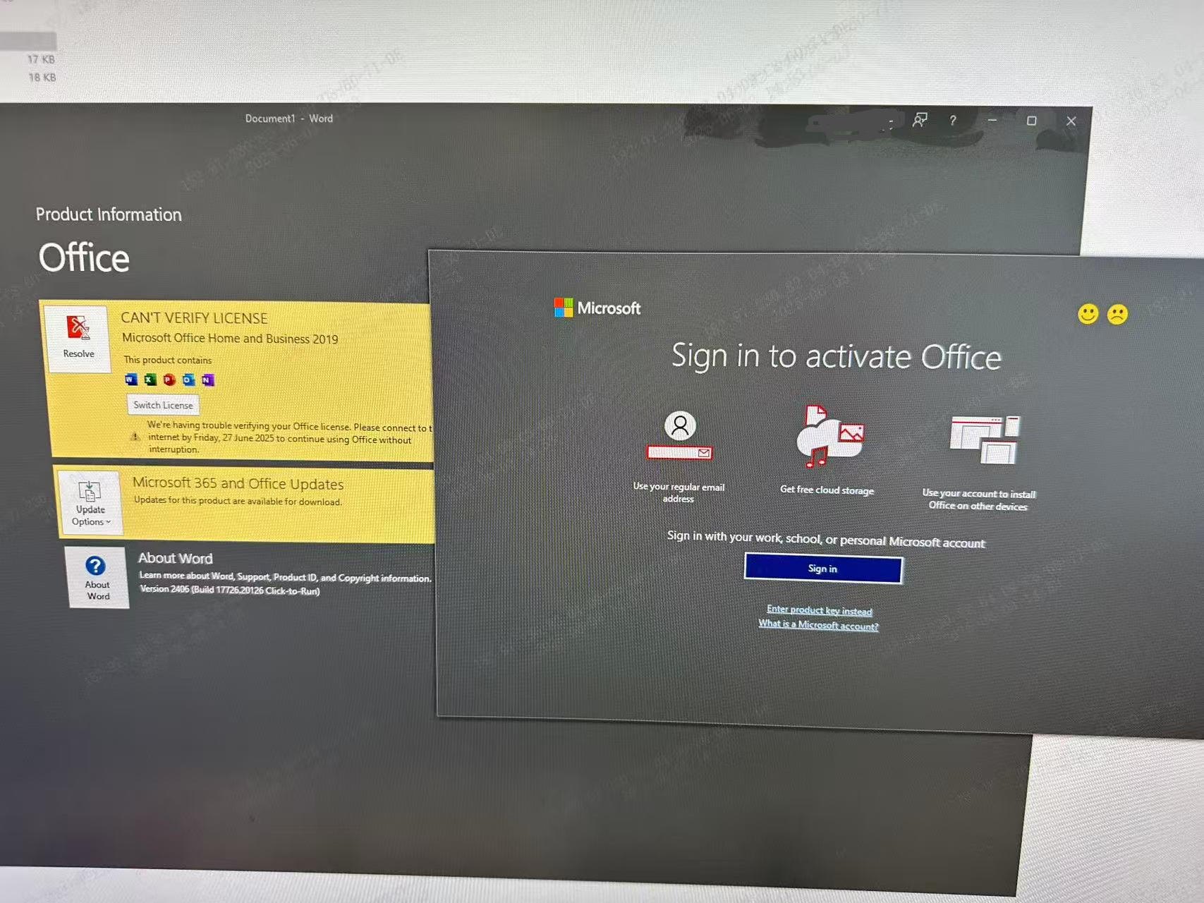 How to offline activate Office 2019 - Microsoft Q&A