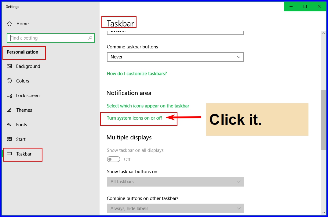 how to display day date time at bottom right on tool bar or task bar in ...