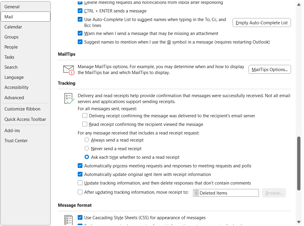 Tracking RSVP's to an outlook calendar invite - Microsoft Q&A