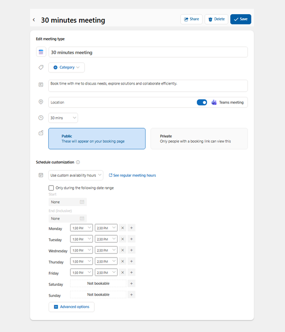 Microsoft Bookings - Service only providing one reservation slot ...