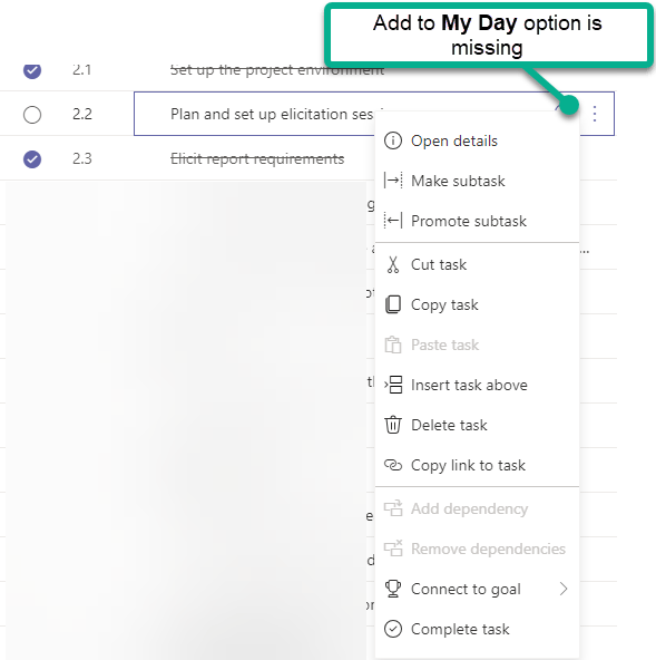 Tasks From Premium Plan Do Not Show Up Under "My Tasks" in Planner for ...