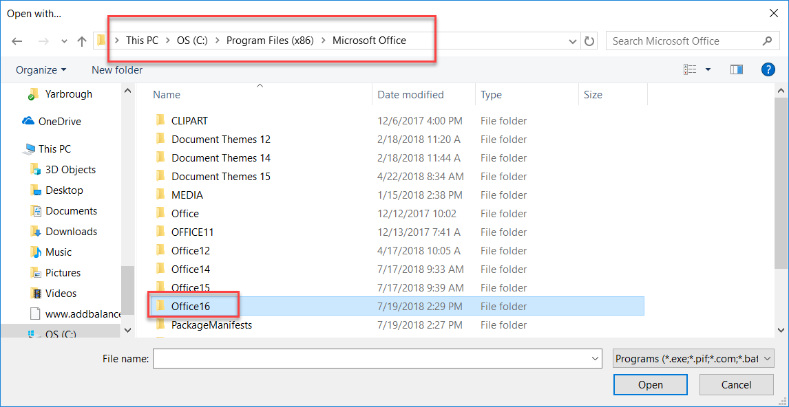 How to Make Office 365 Applications My Default in Windows 10 ...