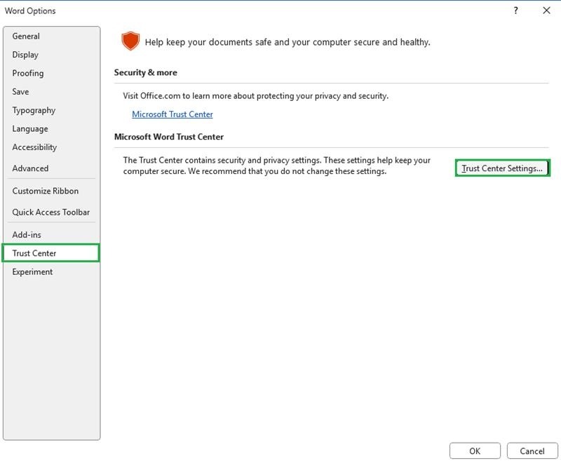 Visio Error 1415 when trying to edit embedded Word documents ...